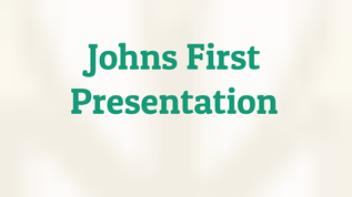 Johns First at emaze Presentation