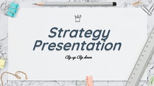Strategy Presentation at emaze Presentation