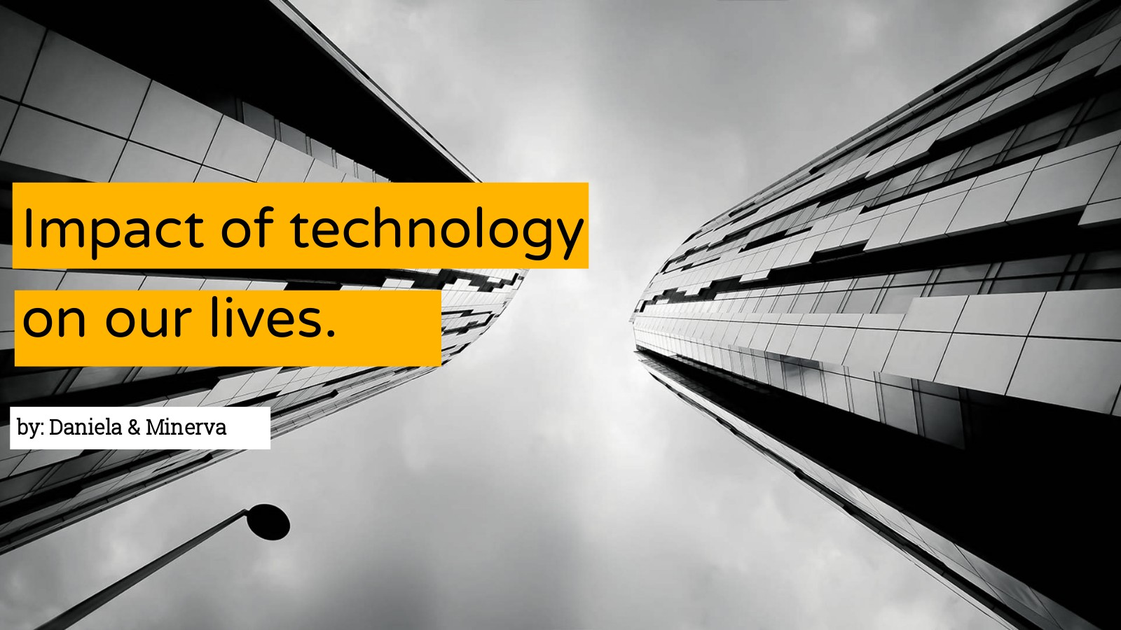 Impact of technology on our lives at emaze Presentation