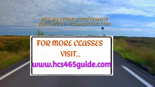 HCS 465 GUIDE Achievement Education--hcs465guide.com at emaze Presentation