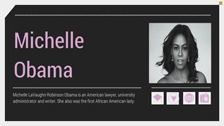 Michelle Obama at emaze Presentation