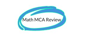 Math MCA Review at emaze Presentation