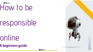 How to be responsible online at emaze Presentation