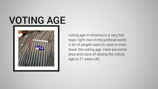 voting age at emaze Presentation