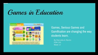 Games in Education at emaze Presentation