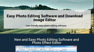 Easy Photo Editing Software and Download Image Editor