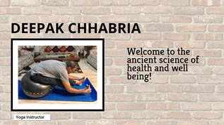 Deepak Chhabria at emaze Presentation