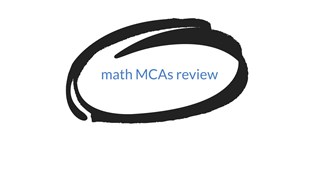 math MCAs review at emaze Presentation