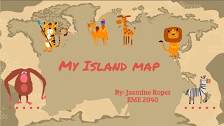 My Island Map at emaze Presentation