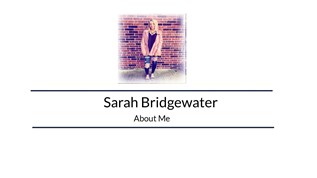 Sarah Bridgewater at emaze Presentation