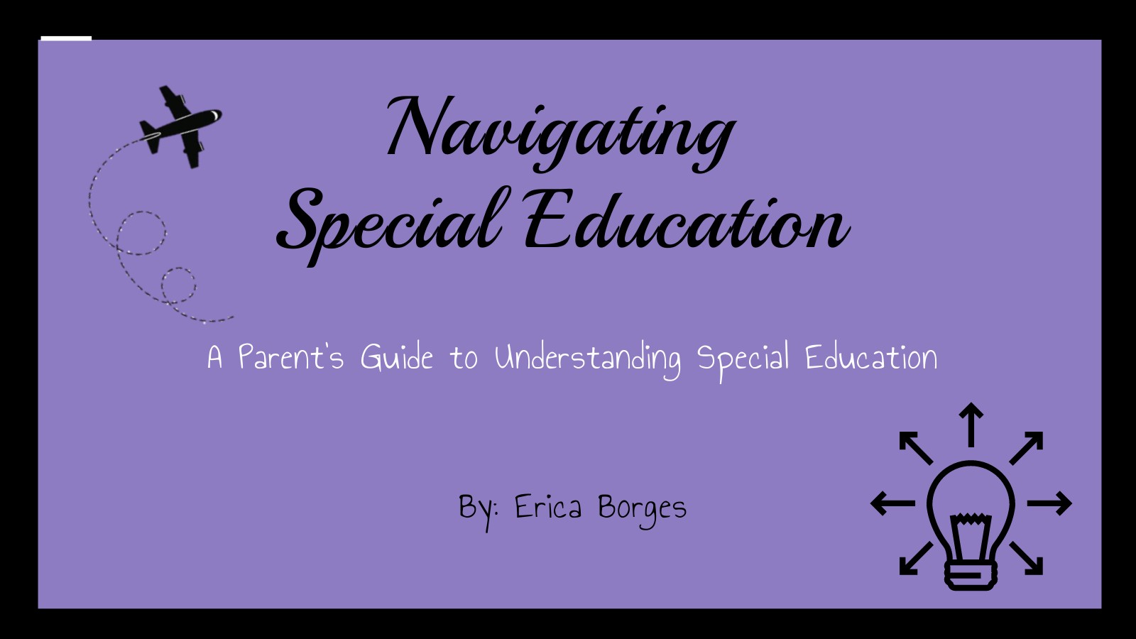 Navigating Special Education at emaze Presentation