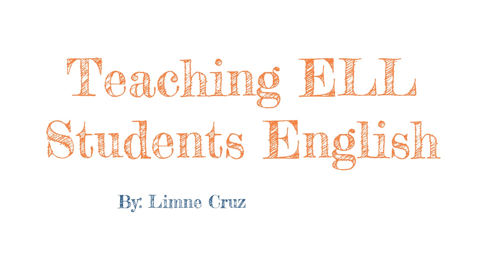 Teaching ELL Students English at emaze Presentation
