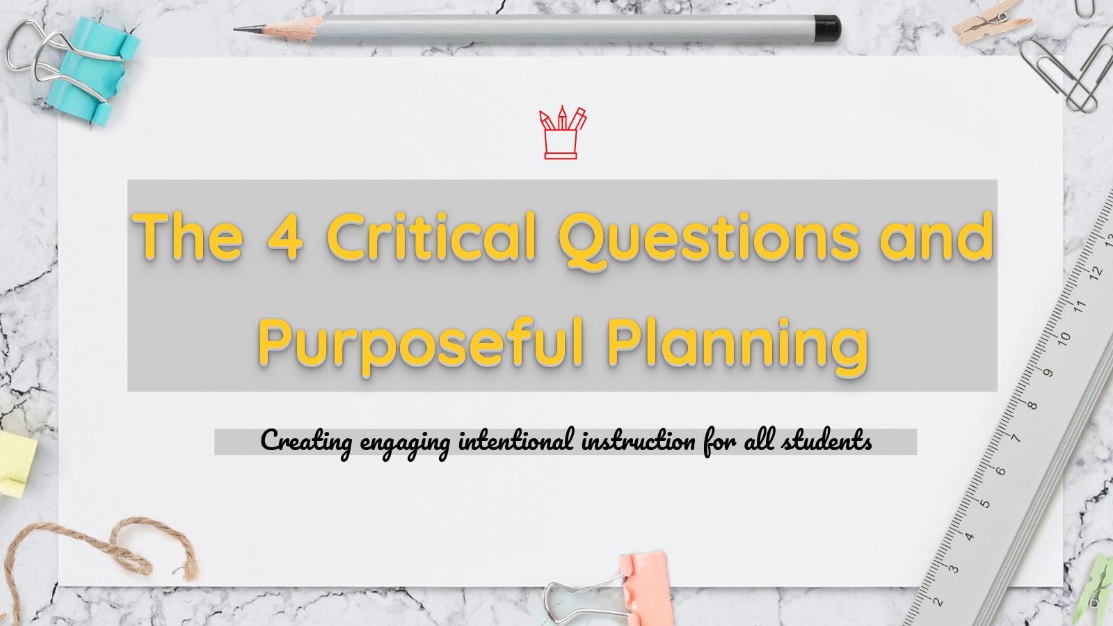 4 Critical Questions at emaze Presentation