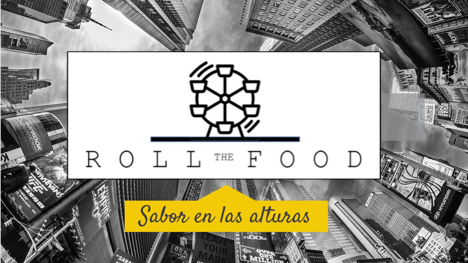 Roll the food at emaze Presentation