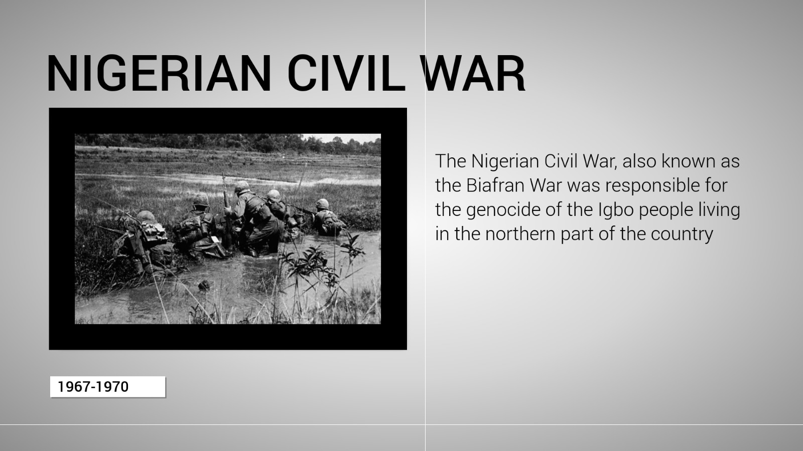 Biafran War at emaze Presentation