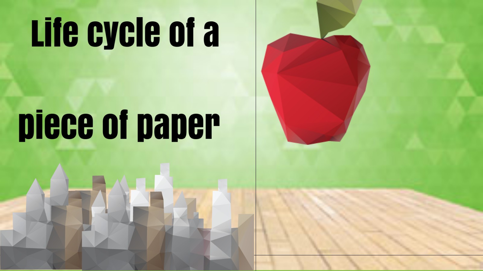 The Cycle Of Paper at emaze Presentation