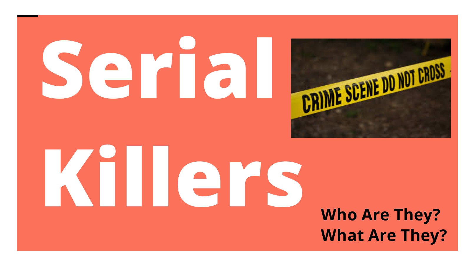 Serial Killers at emaze Presentation