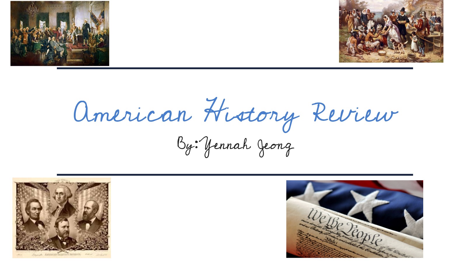 American History Review at emaze Presentation
