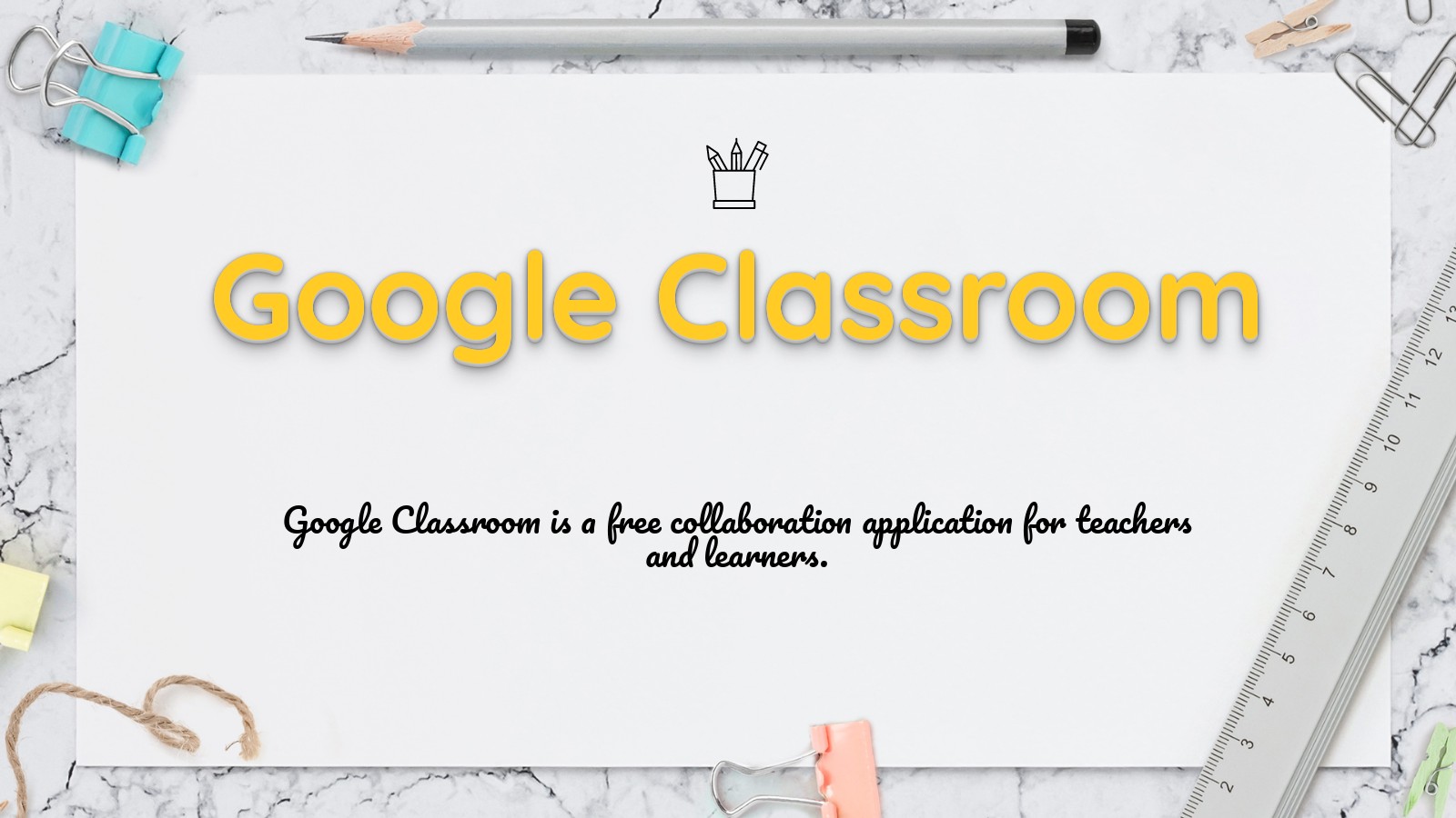 Google Classroom at emaze Presentation
