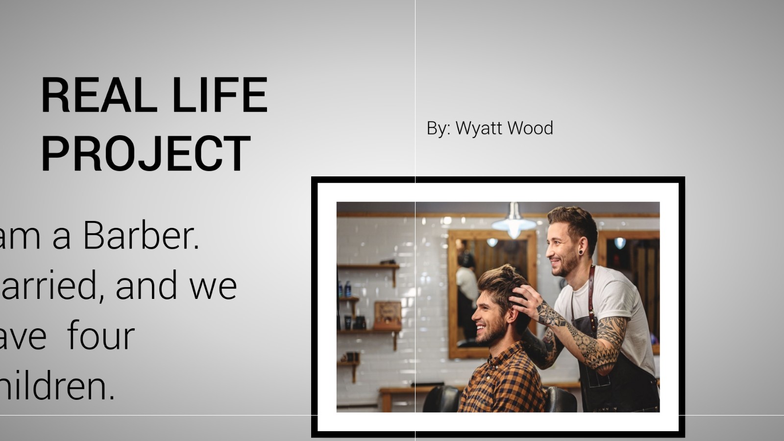 Real life project at emaze Presentation