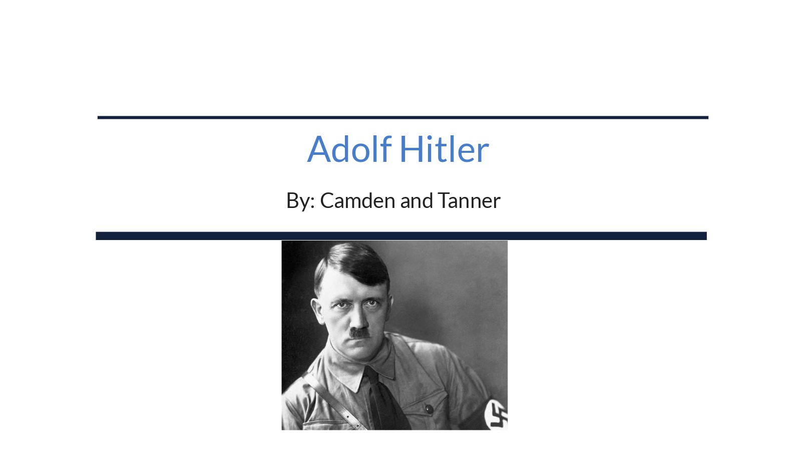 adolf hitler project at emaze Presentation