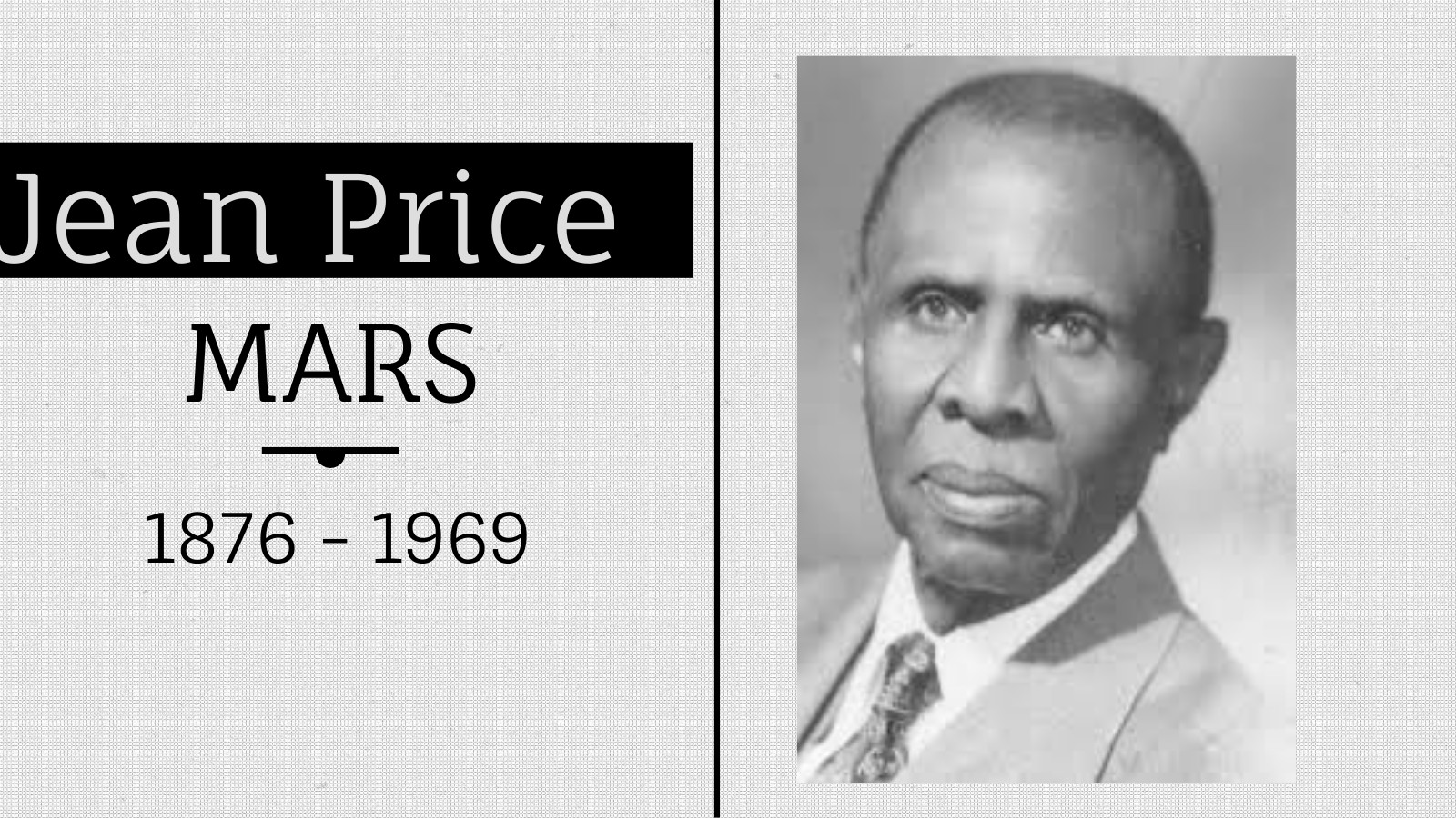 Jean Price Mars at emaze Presentation