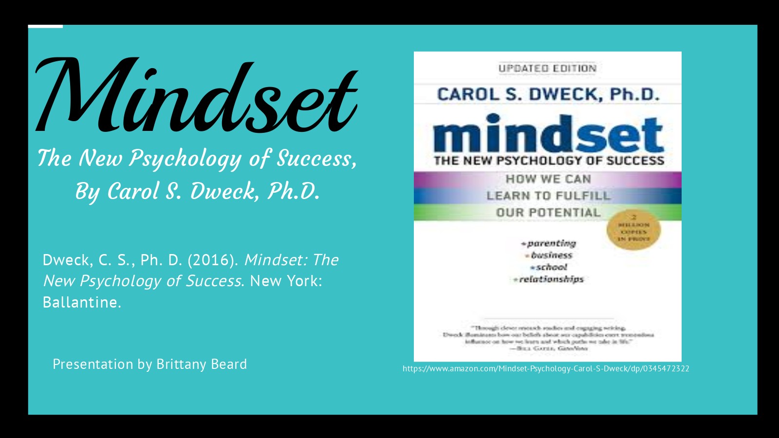 Mindset at emaze Presentation