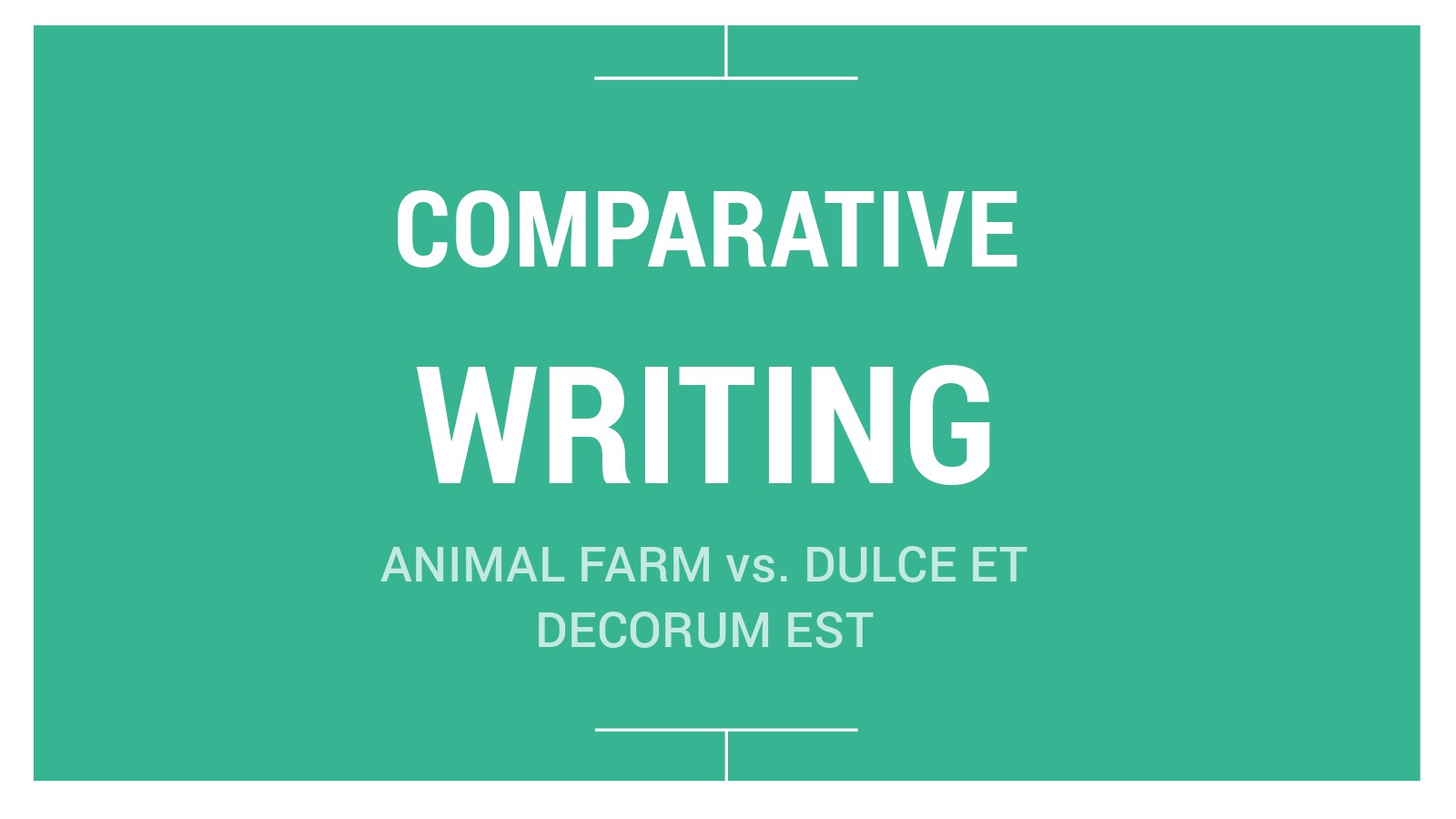 COMPARATIVE WRITING at emaze Presentation