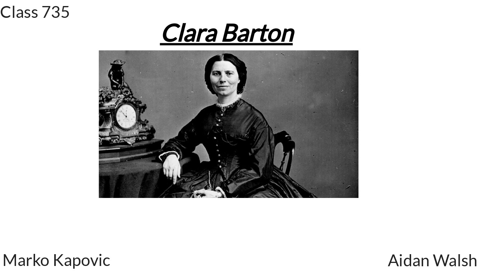 Clara Barton at emaze Presentation