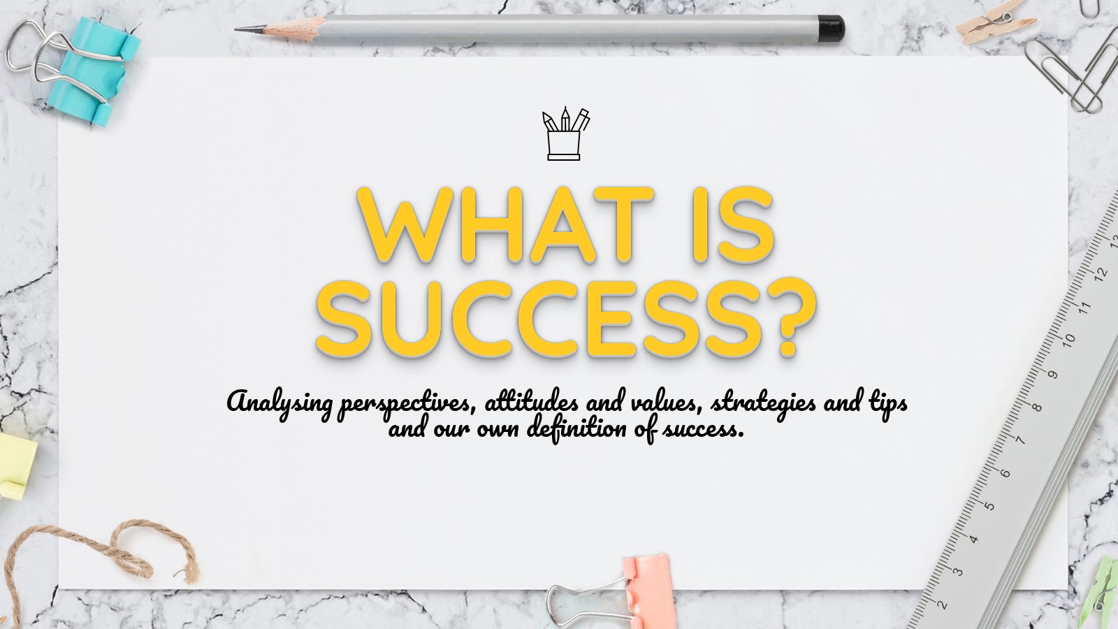 WHAT IS SUCCESS? at emaze Presentation