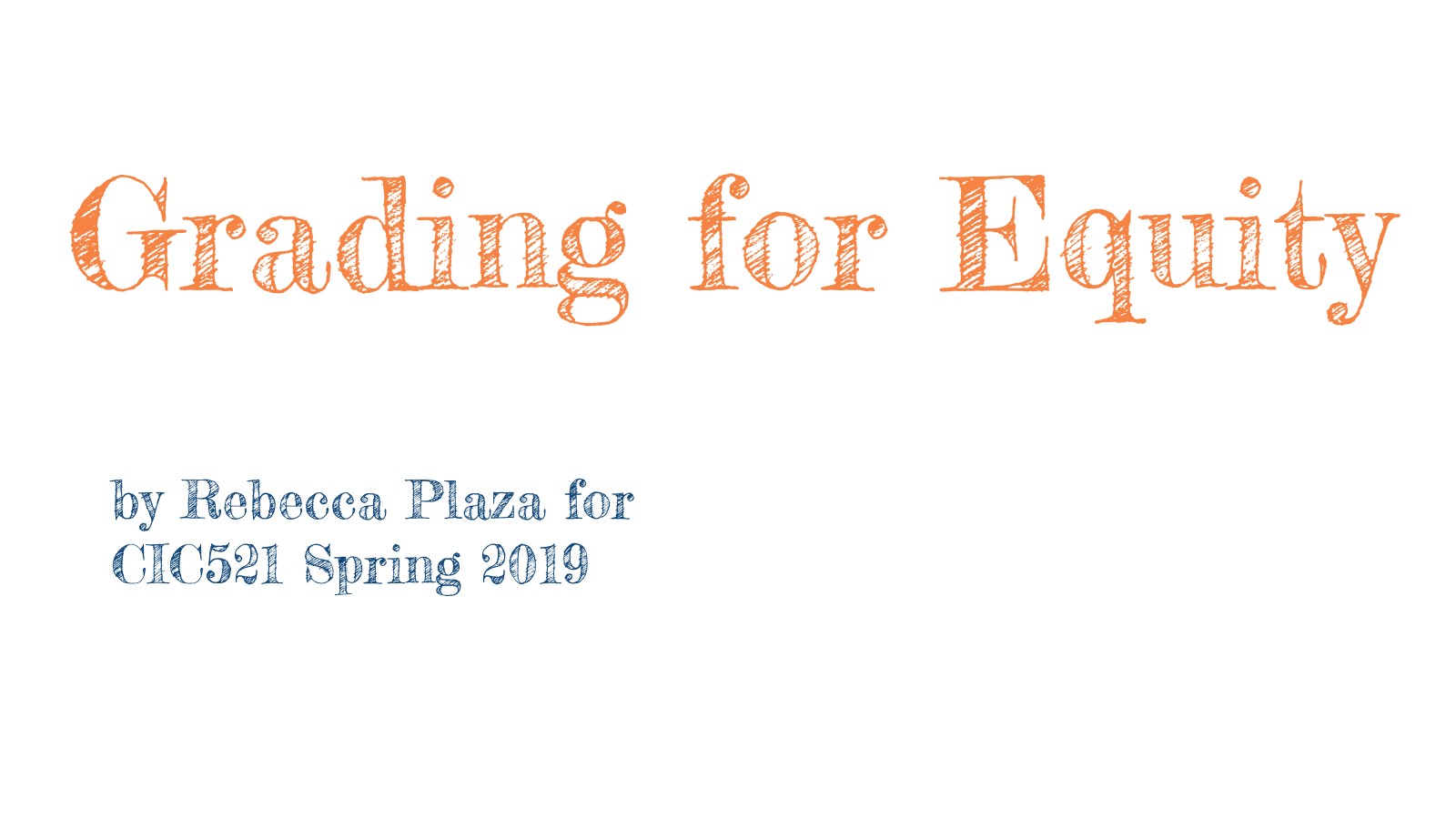 Grading for Equity at emaze Presentation