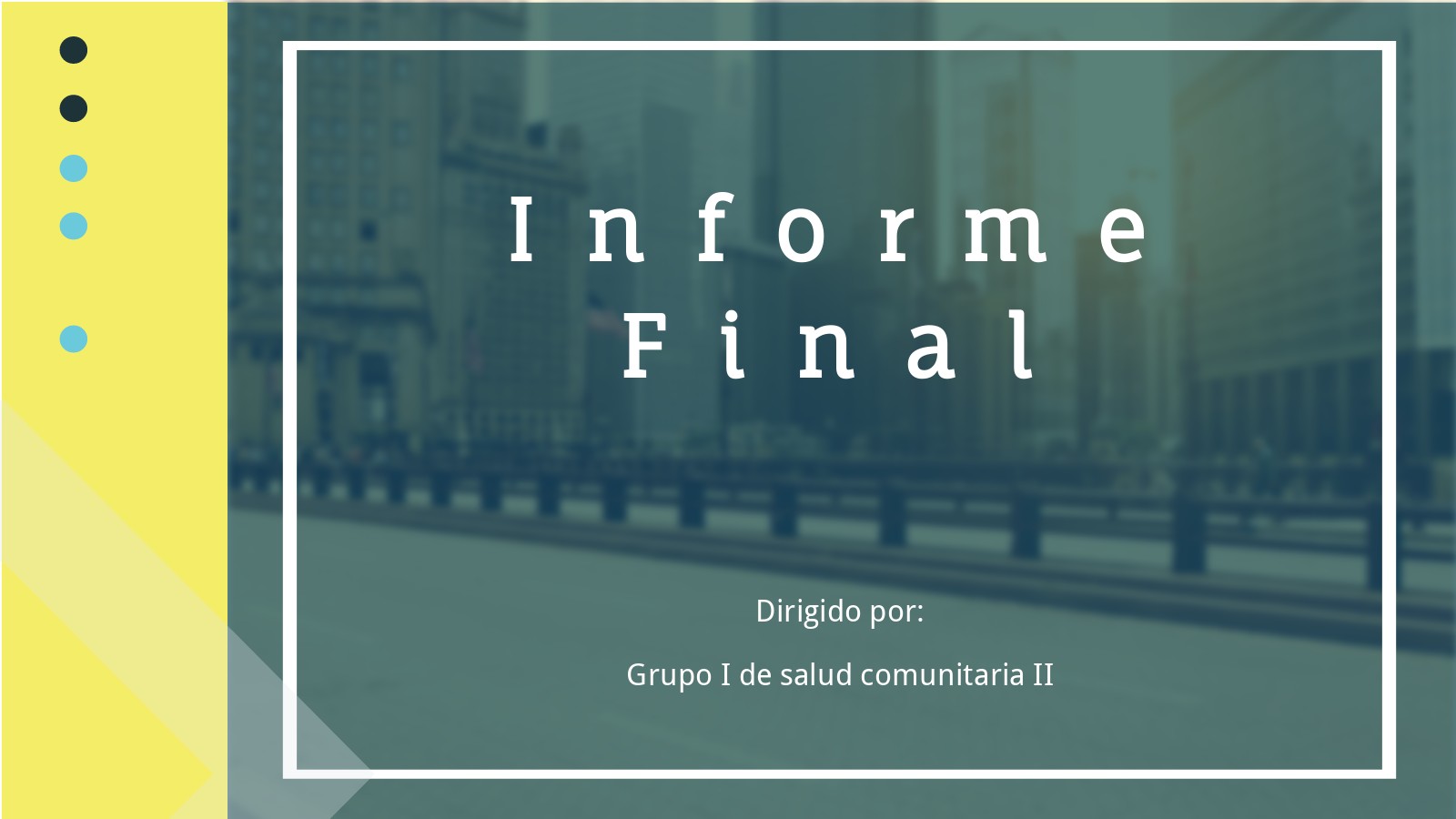 Informe Final at emaze Presentation