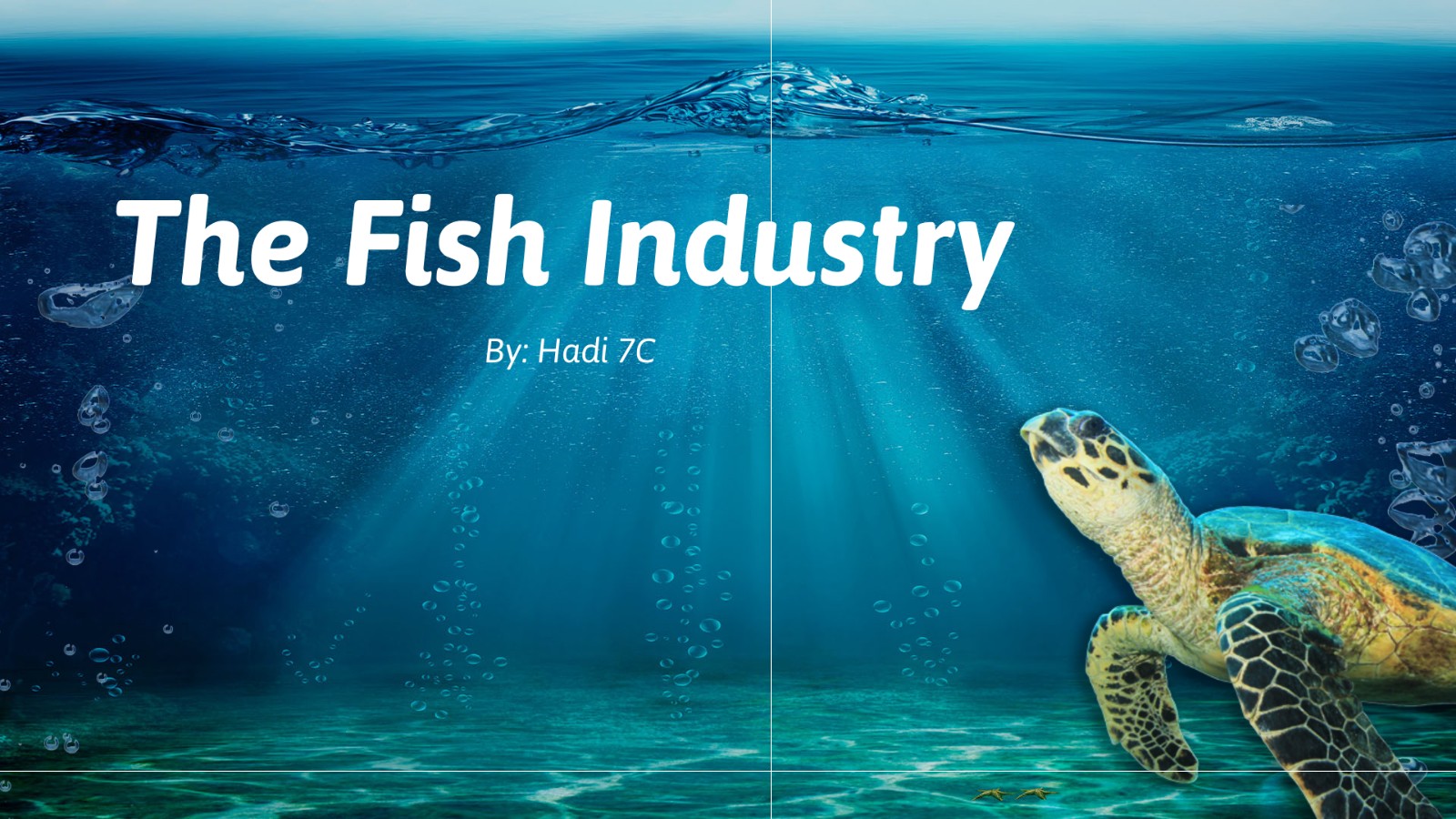 The Fish Industry at emaze Presentation
