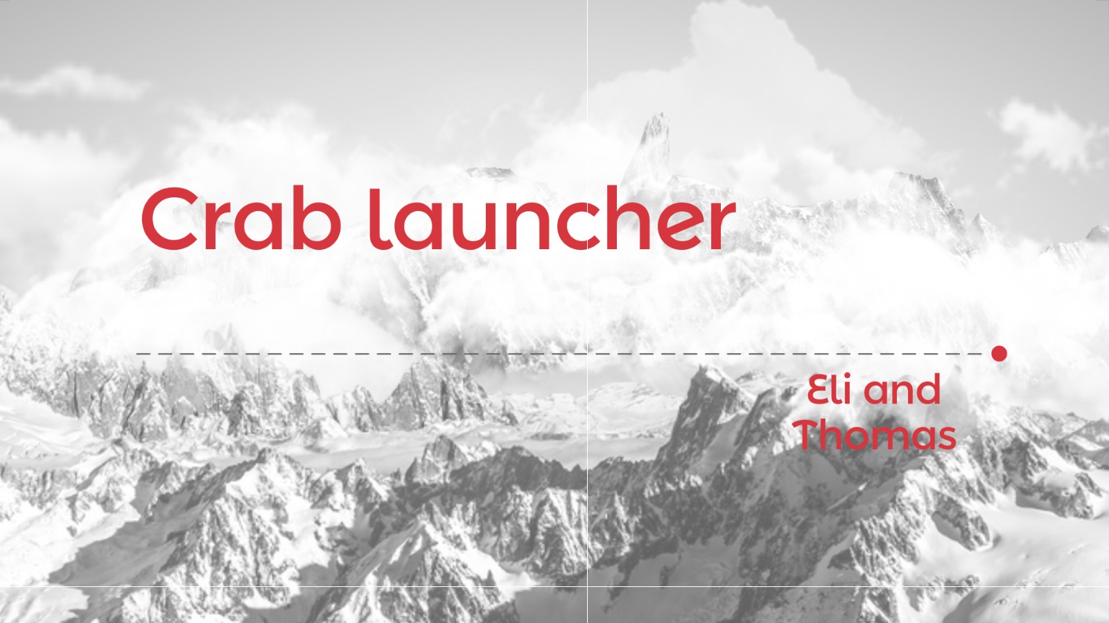 Crab launcher at emaze Presentation