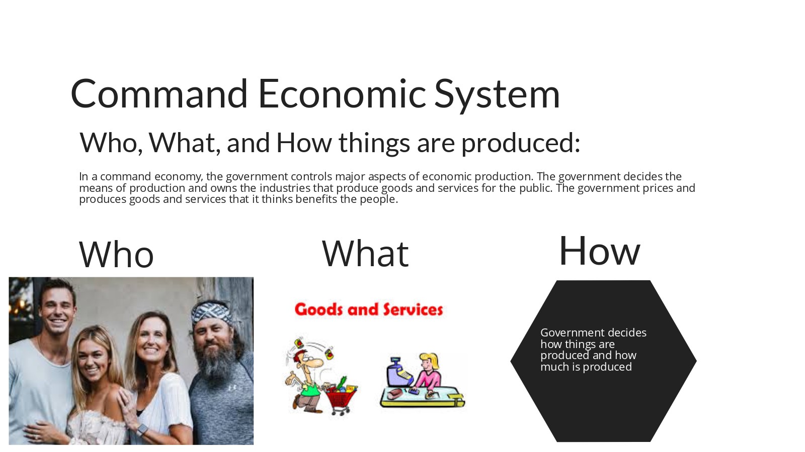 Command Economic System at emaze Presentation
