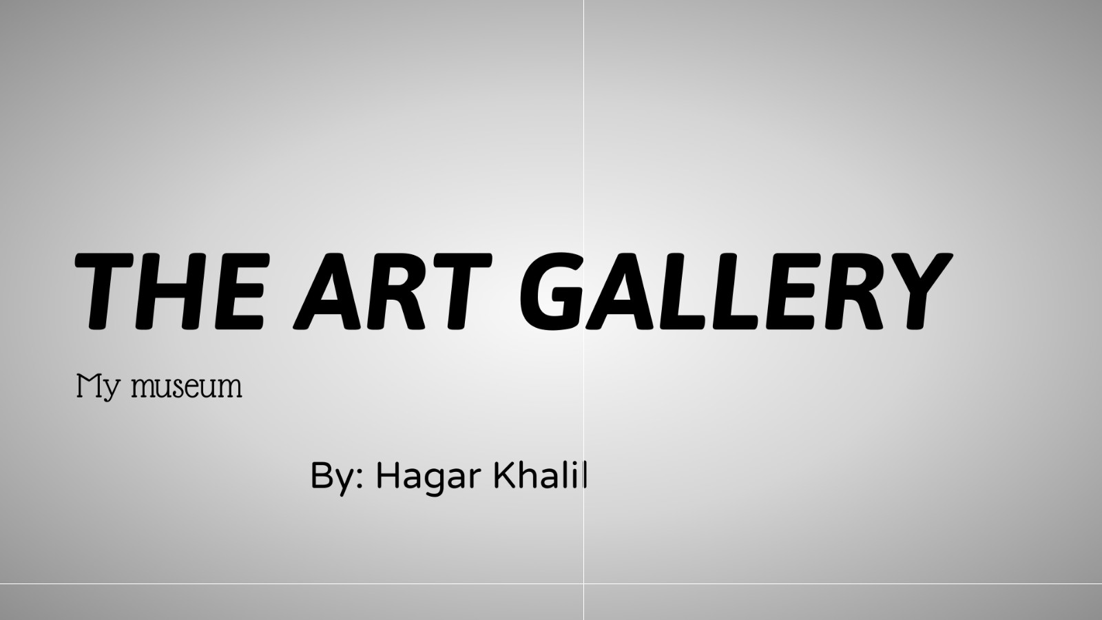 My museum at emaze Presentation