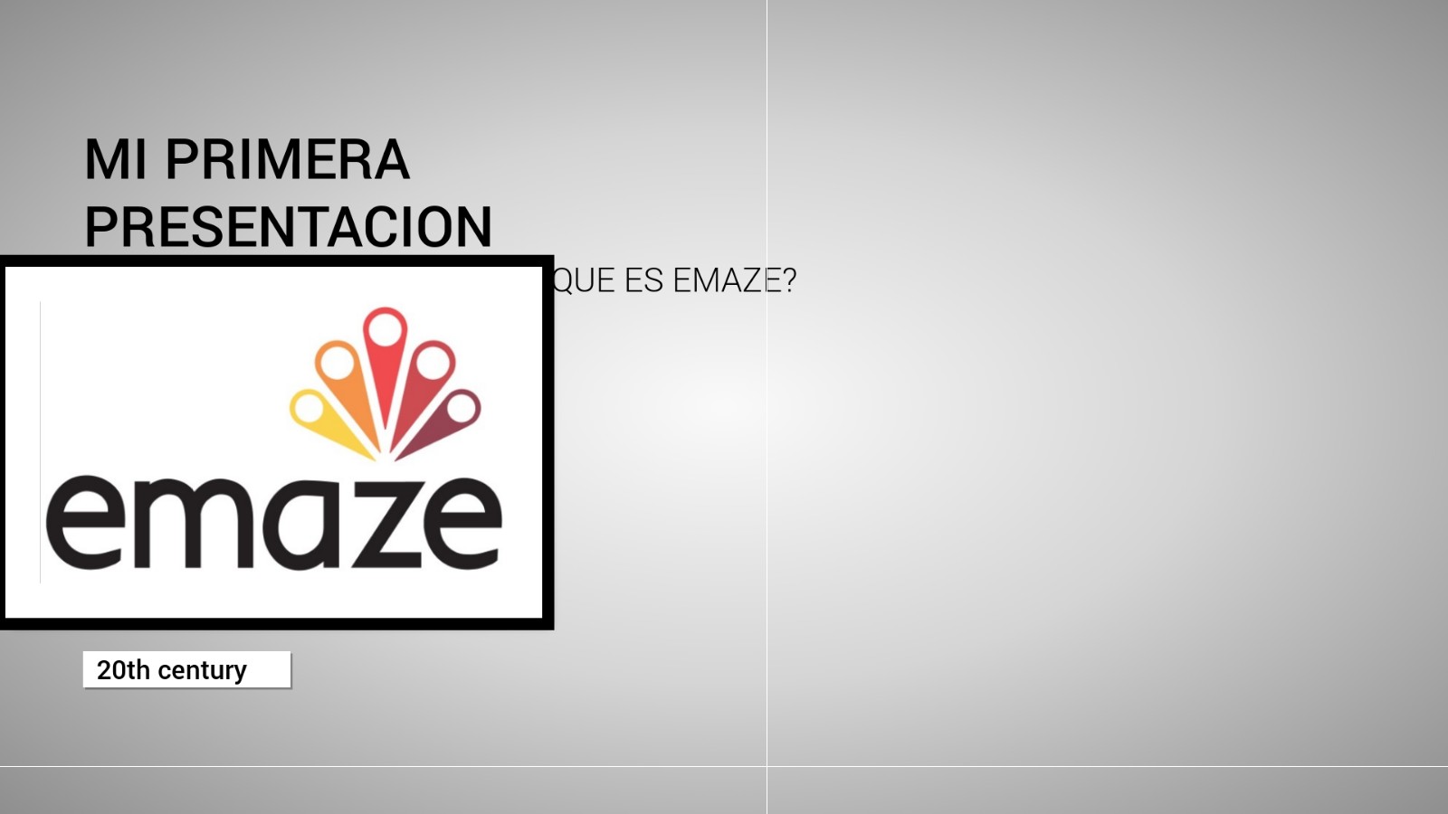 mi primera presentacion at emaze Presentation