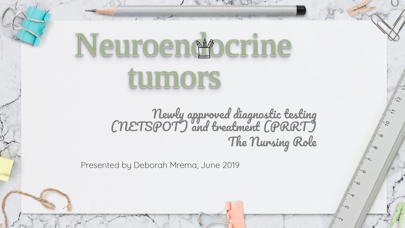 Neuroendocrine tumors at emaze Presentation