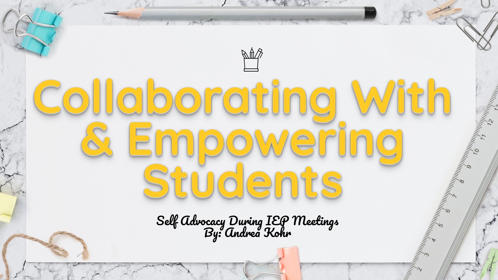 Collaborating & Empowering Students for IEP Participation at emaze ...