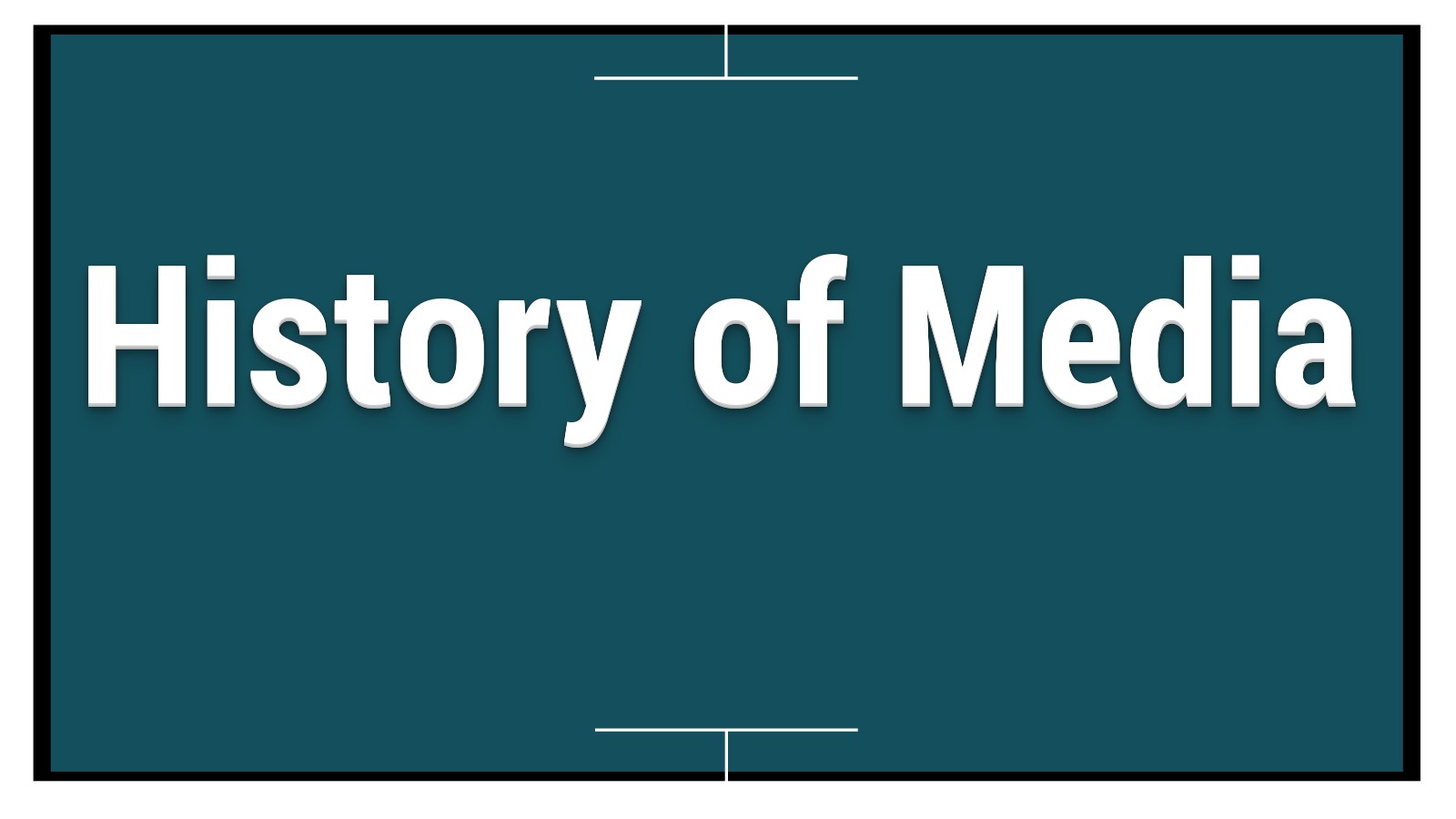 History of Media at emaze Presentation