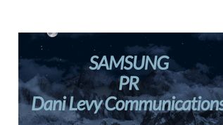 Samsung PR at emaze Presentation