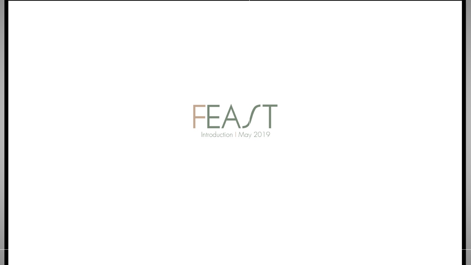 FEAST Creative Foods at emaze Presentation