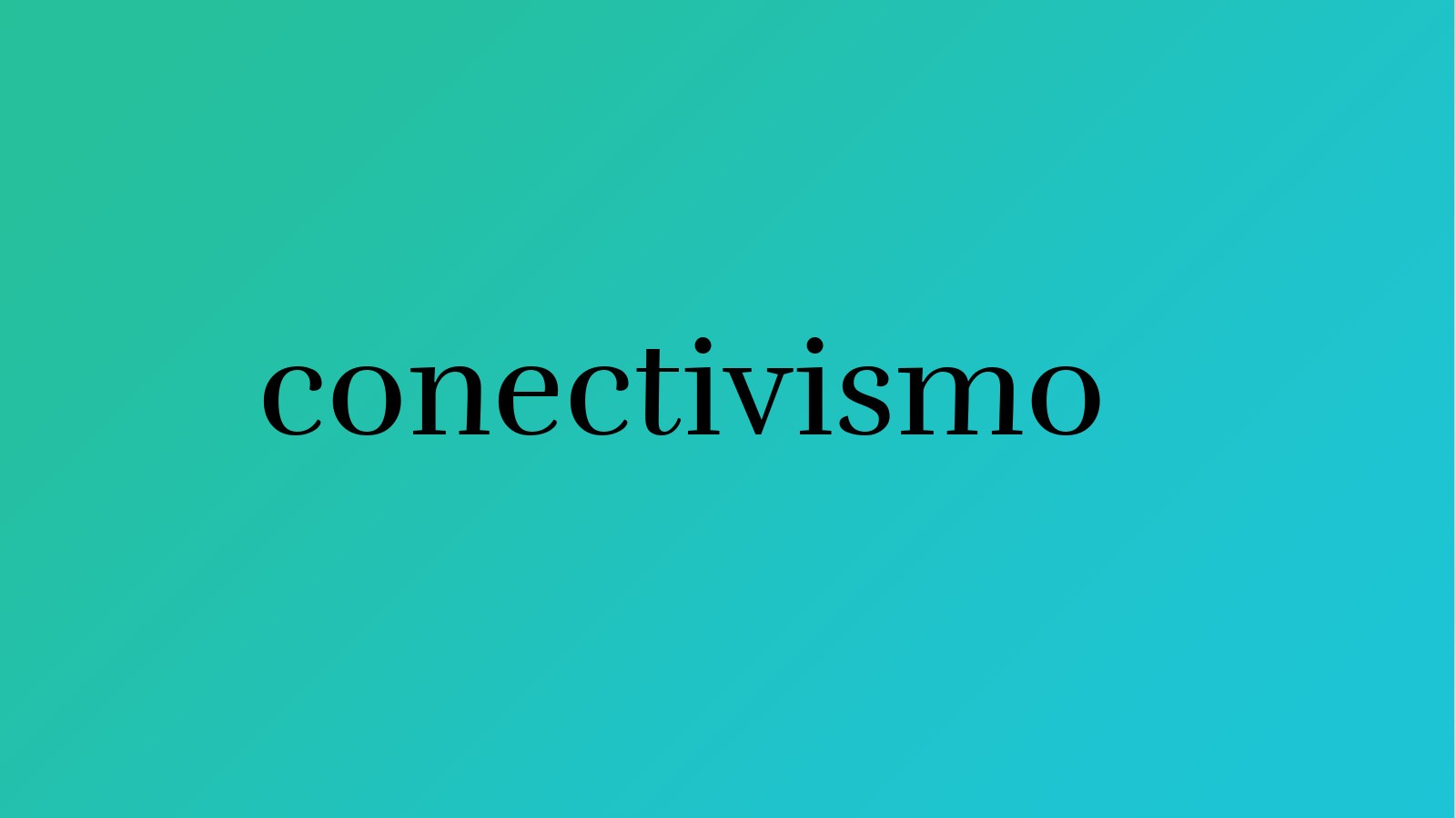 conectivismo at emaze Presentation