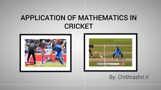 mathematics in cricket at emaze Presentation
