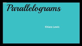 Parallelograms at emaze Presentation