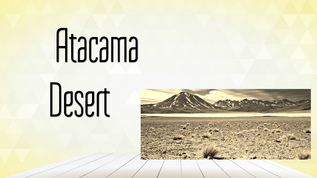 Atacama Desert at emaze Presentation