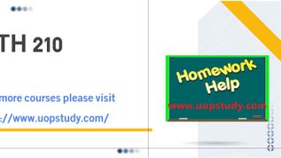 MTH 210 All Discussionsuopstudy.com at emaze Presentation