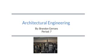 Architecture at emaze Presentation