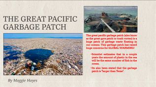 The great pacific garbage patch at emaze Presentation