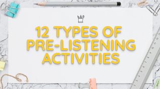 12 TYPES OF PRE-LISTENING ACTIVITIES at emaze Presentation